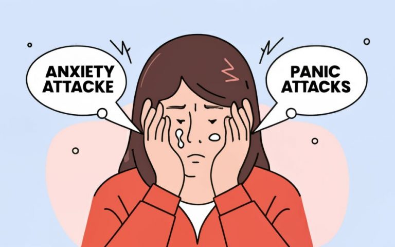 Anxiety vs. Panic Attacks: Decoding the Difference, Symptoms, and ...